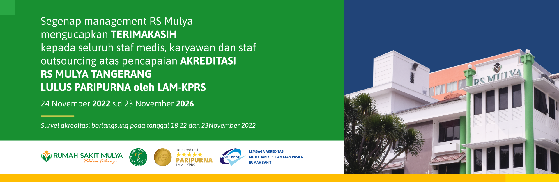 RS Mulya Tangerang | Rumah Sakit Pilihan Keluarga