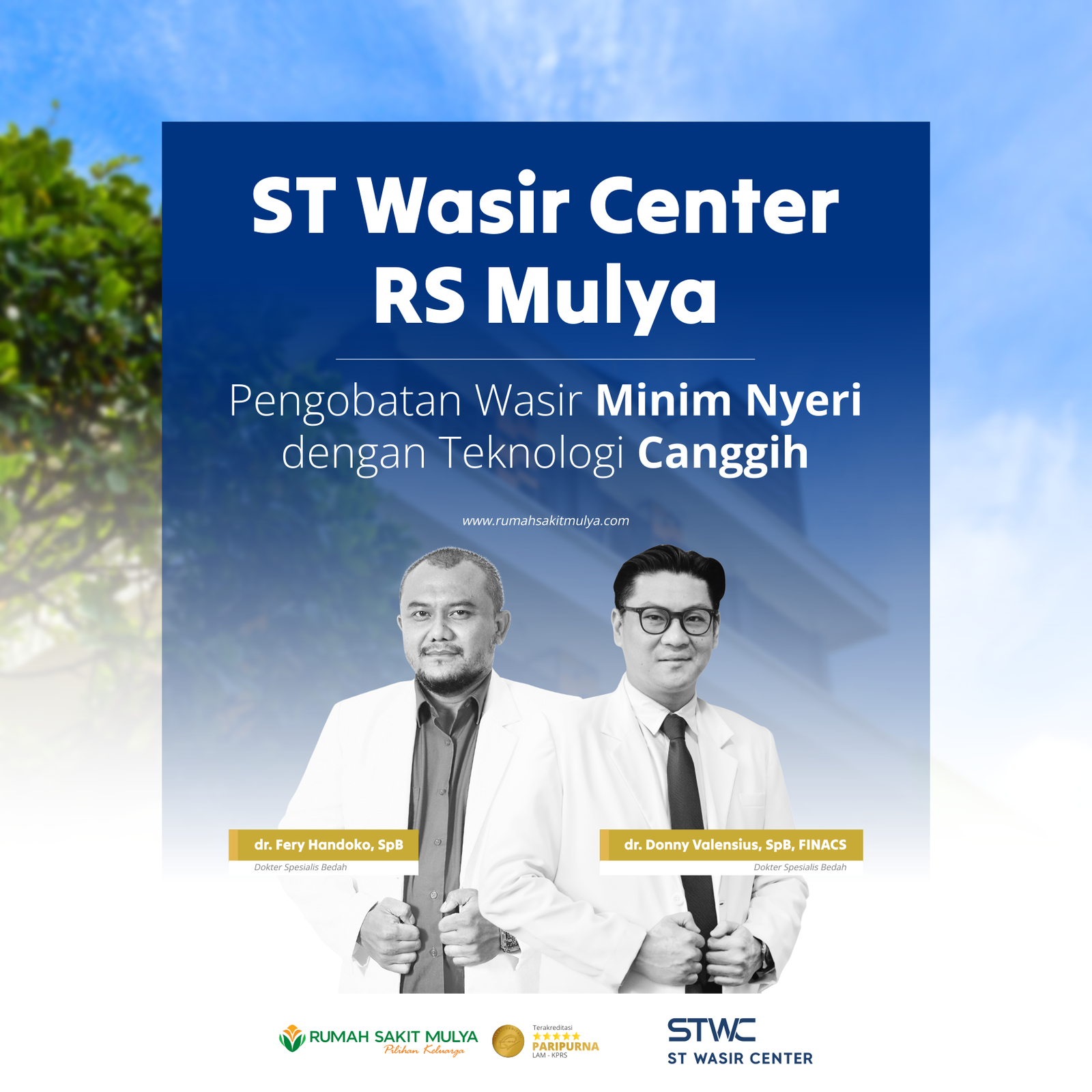 ST Wasir Center Pengobatan Wasir Modern yang Minim Nyeri