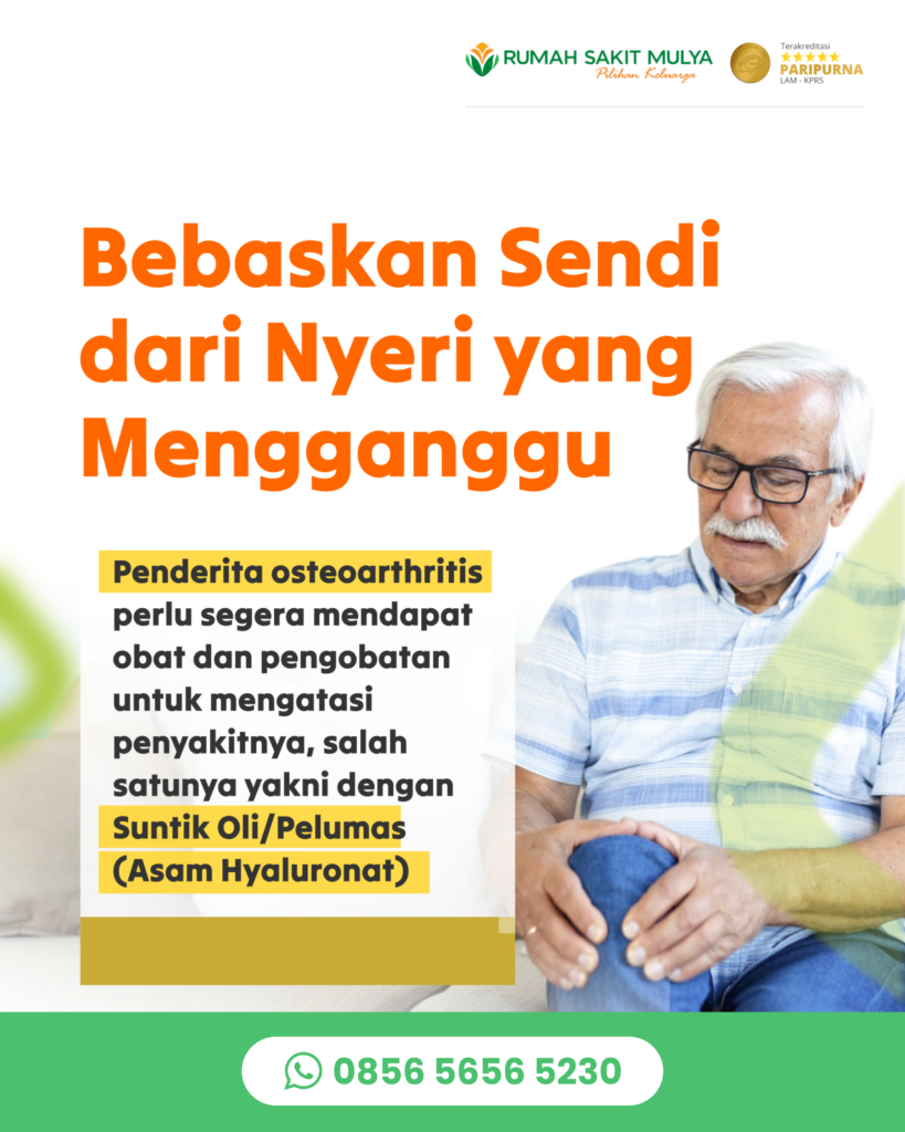 Atasi Nyeri Sendi dengan Suntik Sendi di Rumah Sakit Mulya
